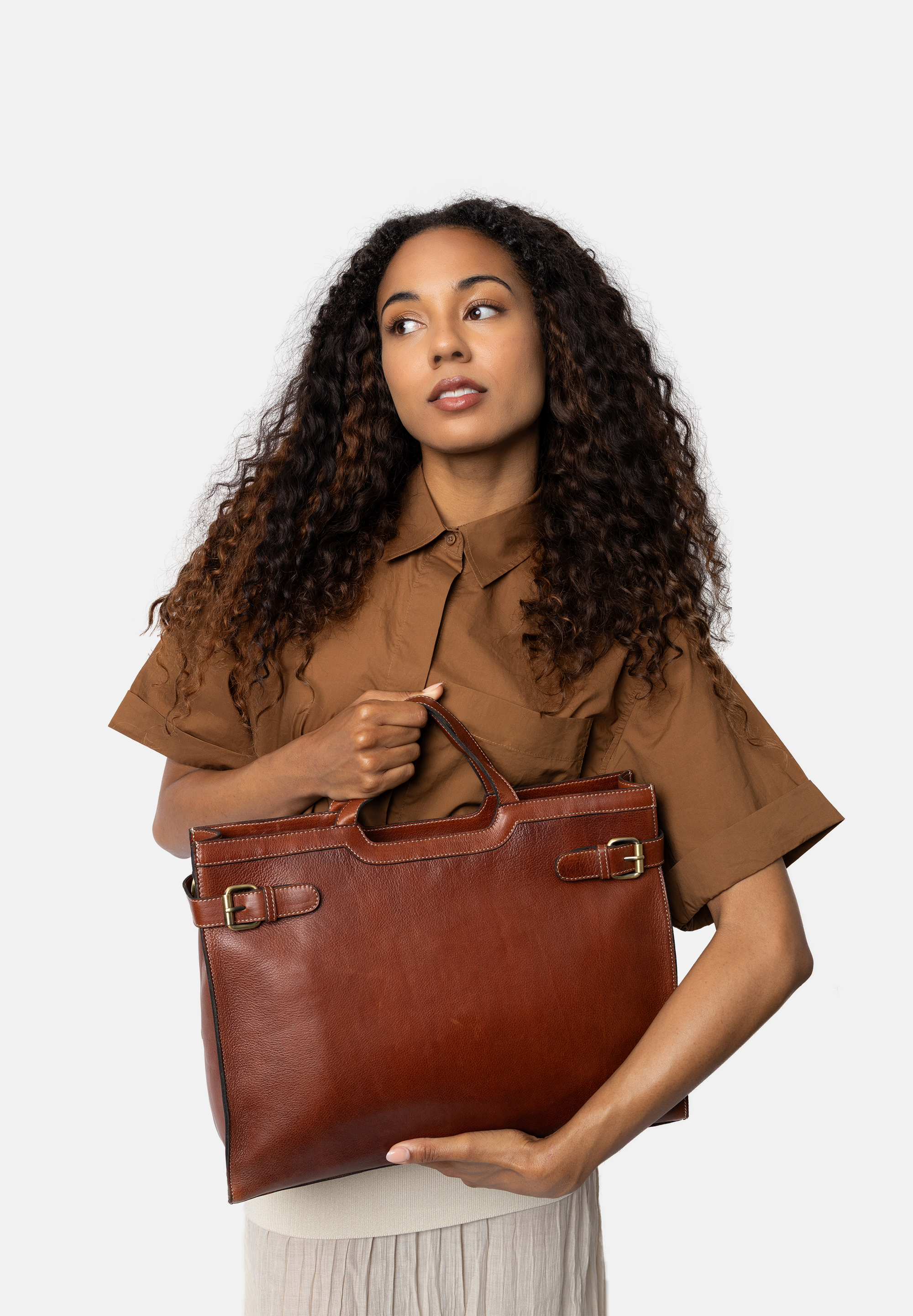 RE: Designed By Dixie May Big Cognac - MATTIS STORE